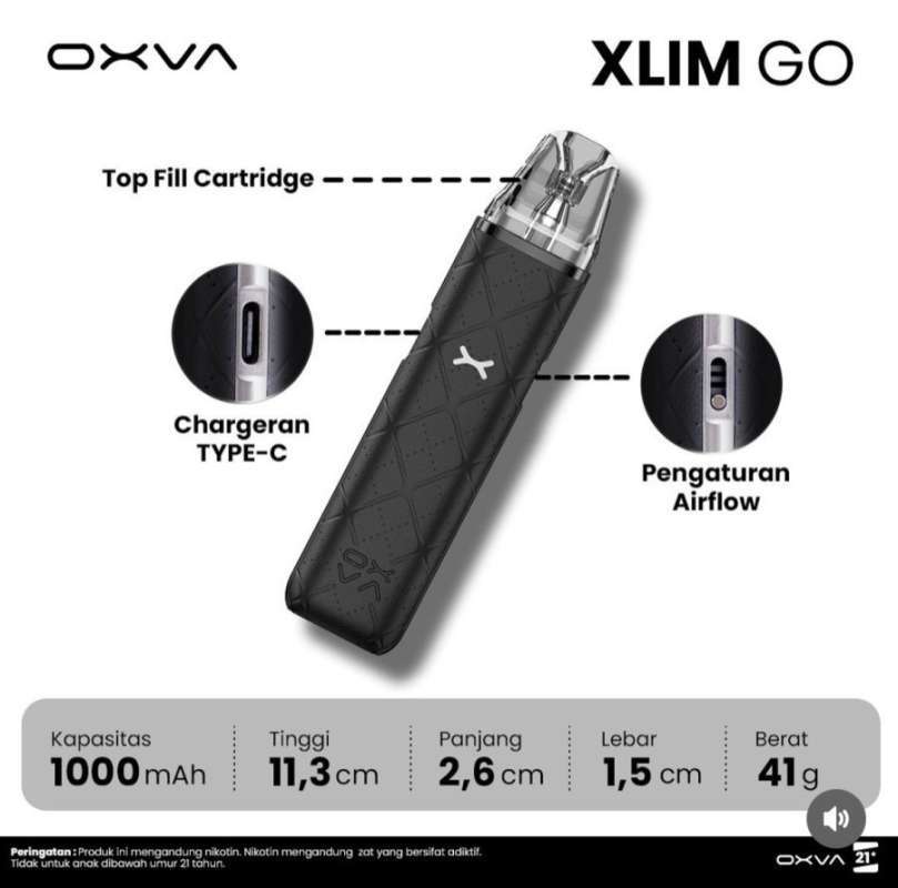 Jual Oxva Xlim Reborn Go Bundling Liquid Ox Passion Ice Honeydew 15ml ...