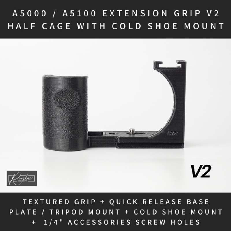 Jual Extension Grip V2 Half Rig Cage Case Sony A5000 A5100 Ringkas ...