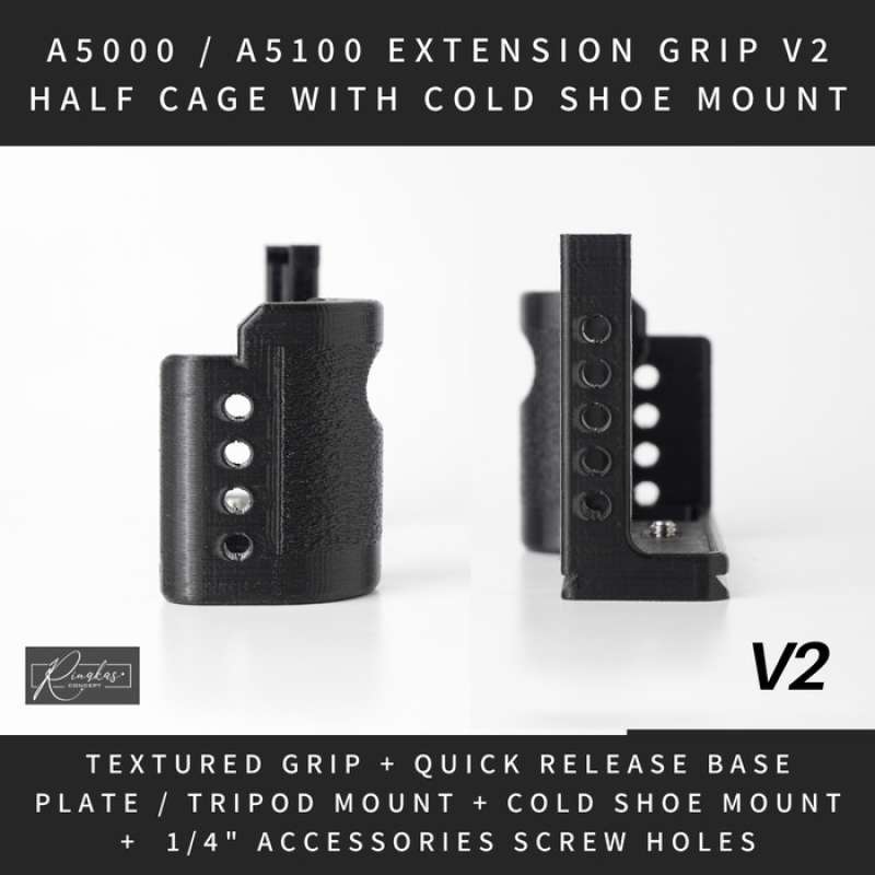 Jual Extension Grip V2 Half Rig Cage Case Sony A5000 A5100 Ringkas ...