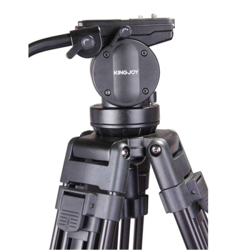 Jual Tripod Kingjoy Vt 2500 Tripot Video Profesional Handycam Camera ...