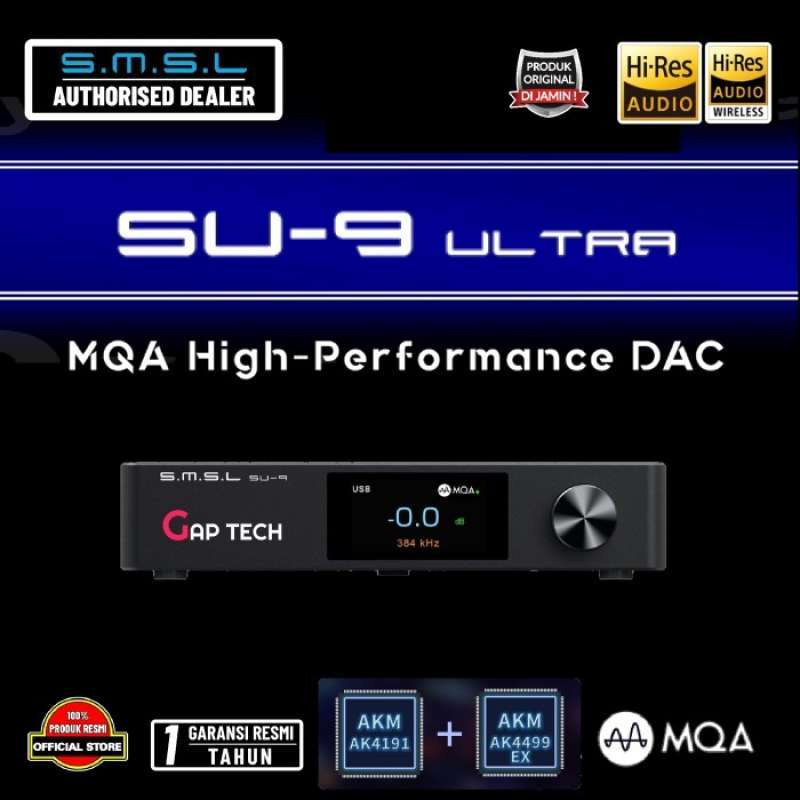 Jual Smsl Su 9 Ultra / Su9 Ultra Mqa Ak4191 + Ak4499ex High Performance ...