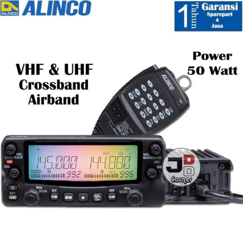 Jual Rig Alinco Dr-735 Dual Band Crossband Airband Radio Ori Dr735 Dr 735 Di Seller Rumix ...