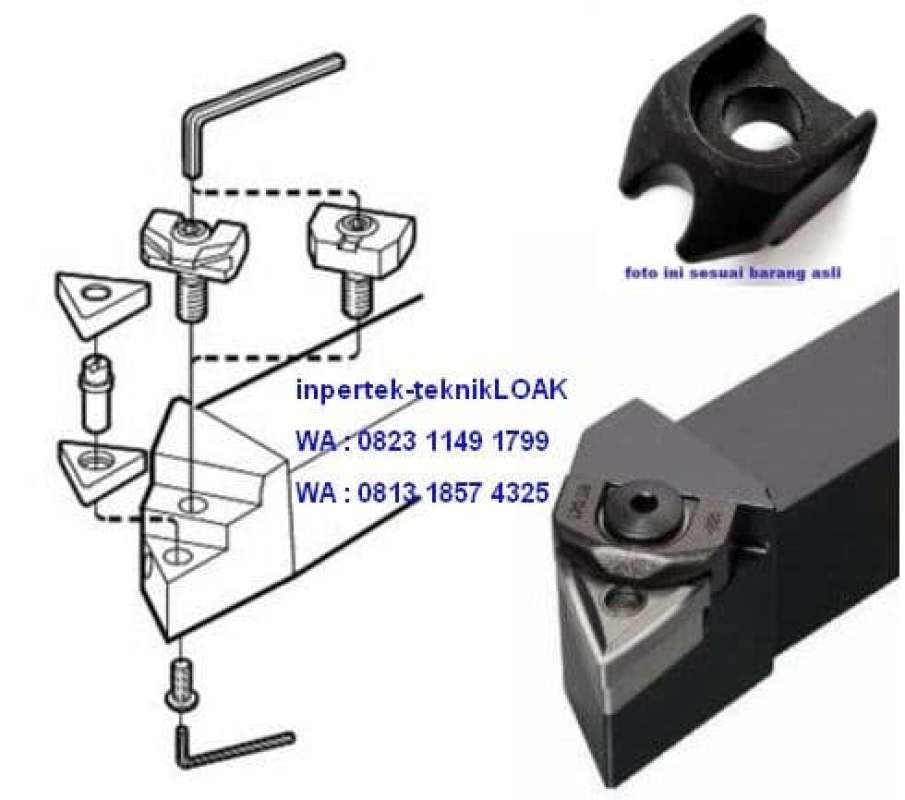 Jual Ww-y Clamp Holder Bubut Klam Pahat Bubut Penjepit Insert Betel Bubut Di Seller Rumix ...