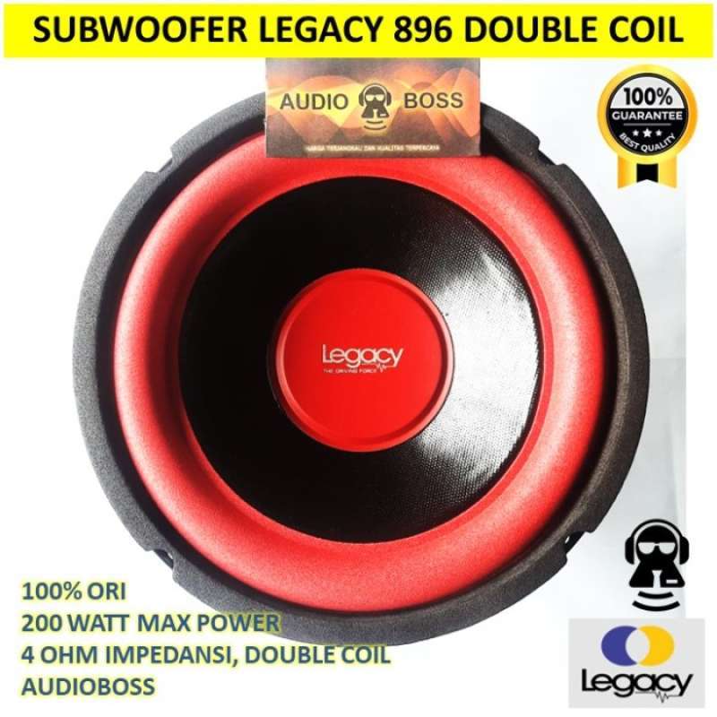 Jual Speaker Subwoofer 8 Inch Legacy 8 Lg 896-2 / Subwoofer 8 Legacy ...