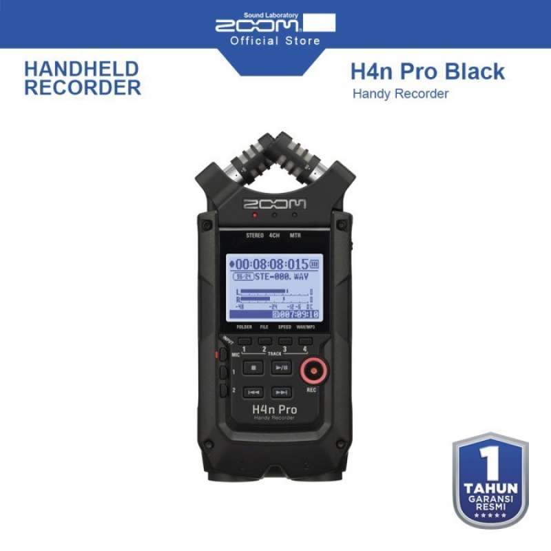 Jual Zoom H4n Pro Black Handy Recorder Di Seller Circlet - Cengkareng ...