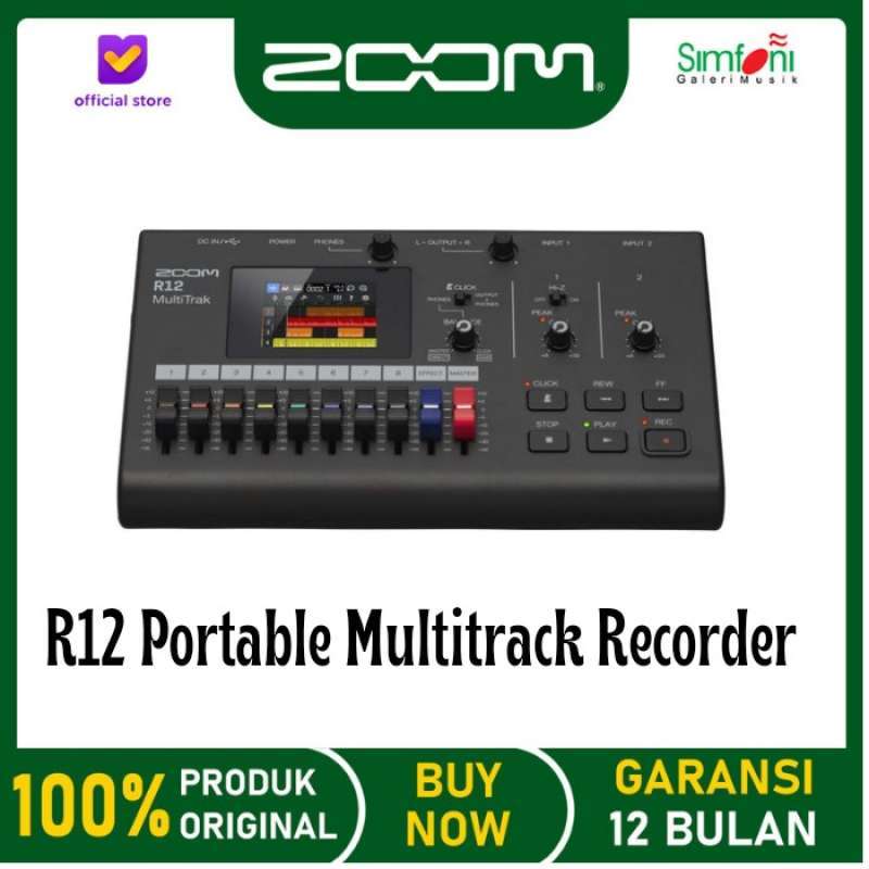 Jual Zoom R12 Portable Multitrack Recorder Di Seller Circlet ...