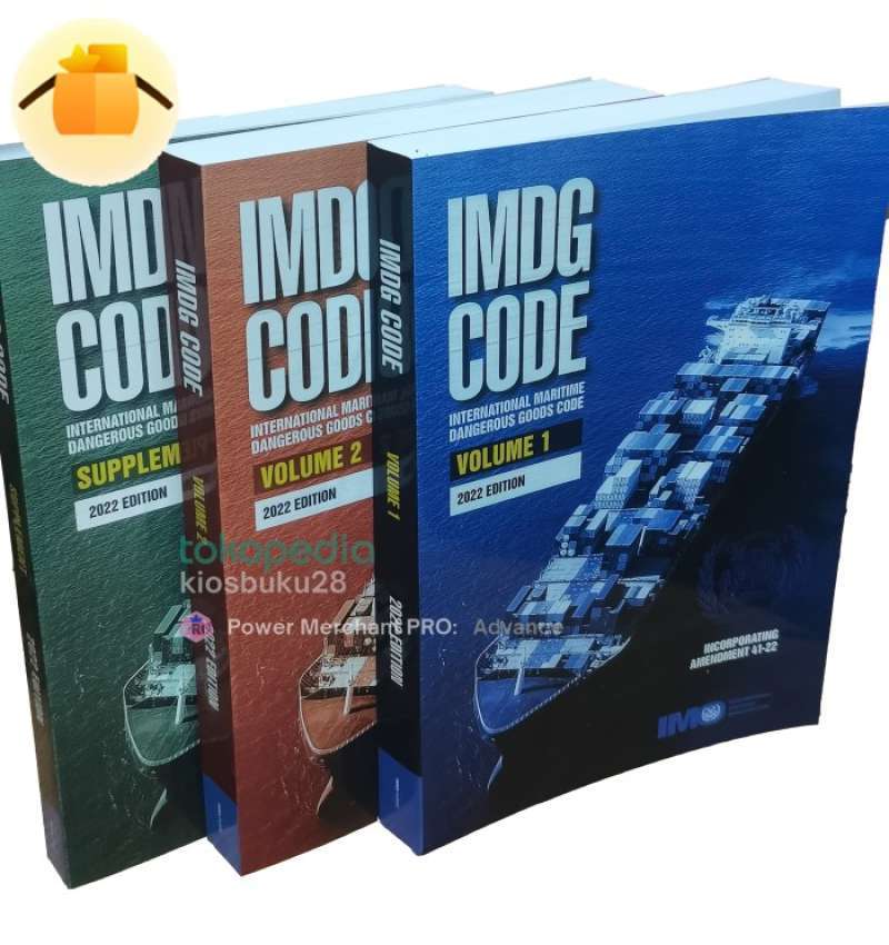Jual Buku Teknik Pelayaran Imdg Code 2022 Edition Set Volume 1 2 Supplement Di Seller Winter ...