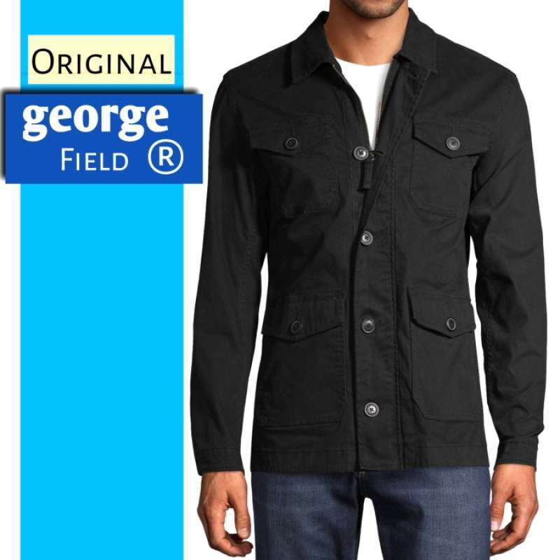 Jual Parka George Field Original Black Doff - All Size Di Seller Wd ...