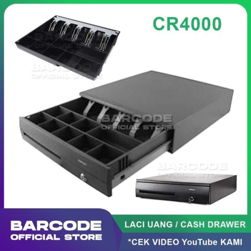 Promo Posiflex Cash Drawer 425 X 460 Mm 5k9c Rj11 Laci Uang Kasir Cr4000 Baru - Cr4000 Diskon 6% ...