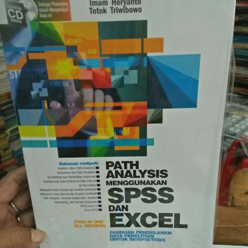 Promo Path Analysis Menggunakan Spss Dengan Excel Ori Plus Cd Diskon 26% Di Seller Harui Store ...