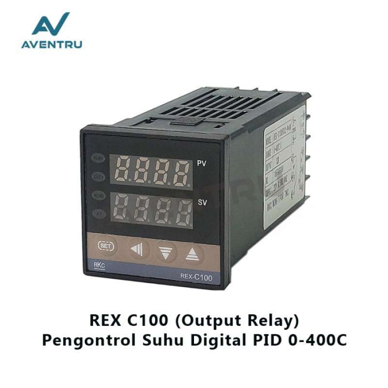 Promo Pid Rex C100 Temperature Thermostat Thermocouple Controller Ssr ...