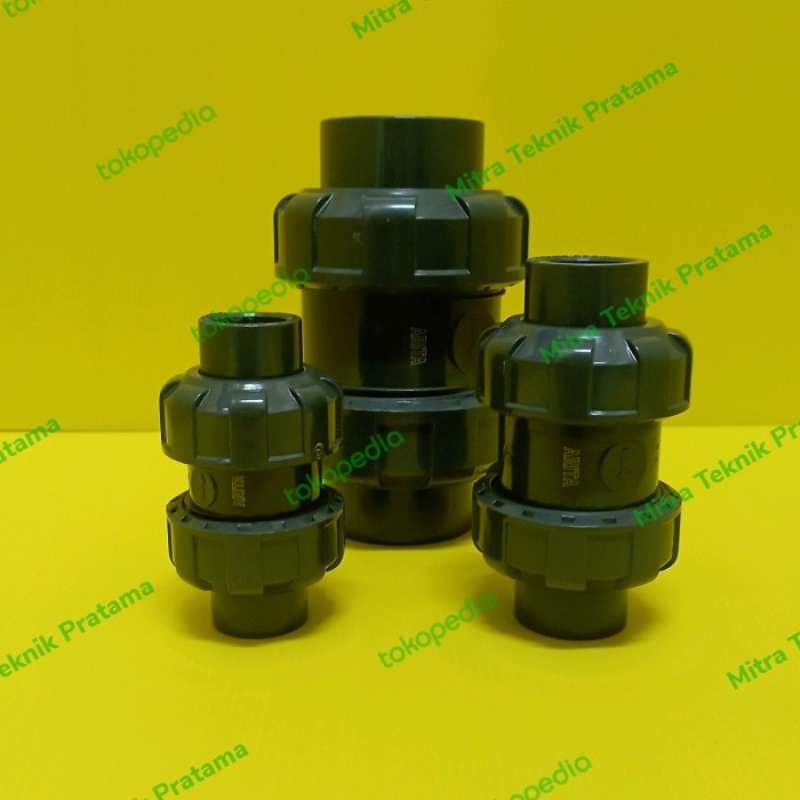 Promo Ball Check Valve Pvc Double Watermur Sw Socket 2 Inchi Diskon 23% ...