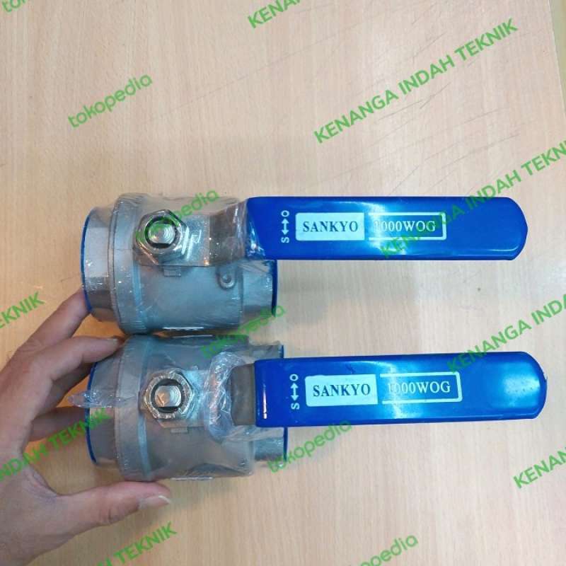 Promo Ball Valve / Stop Kran Sankyo 2 Inch Type 2pc 1000wog Ss316 ...