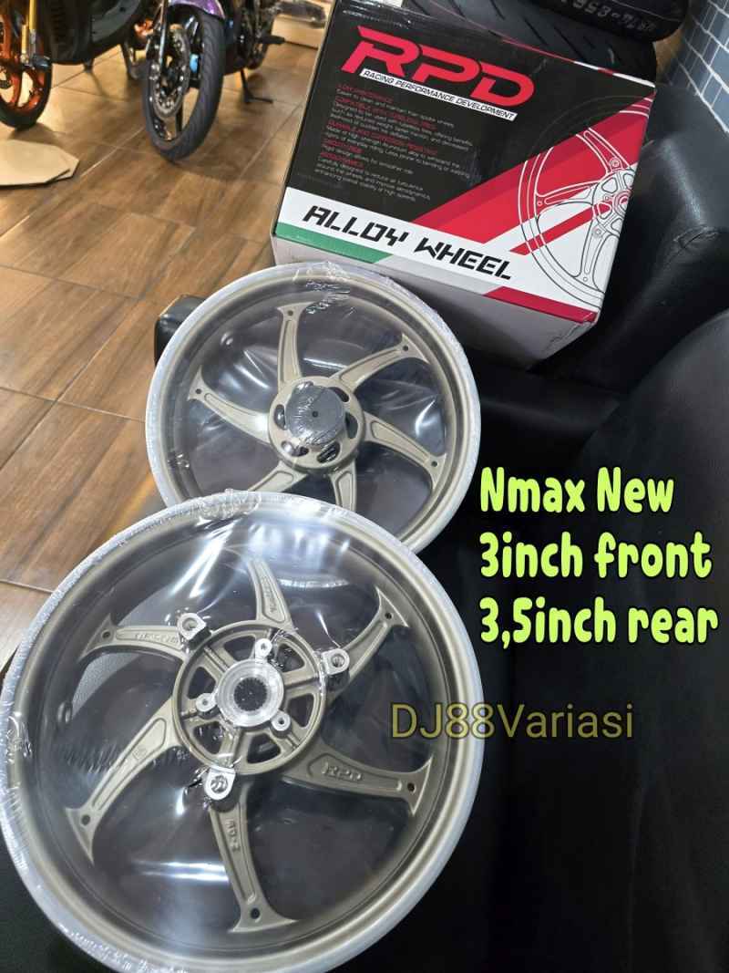 Jual Velg Rpd Yamaha New Nmax Velg Racing Rpd All New Nmax Titanium Di ...