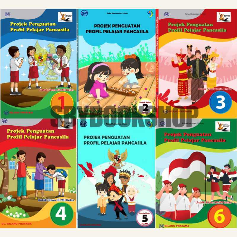 Jual Buku Siswa Pendamping Projek Penguatan Profil Pelajar Pancasila (p5) K21 Kelas 1 2 3 4 5 6 ...