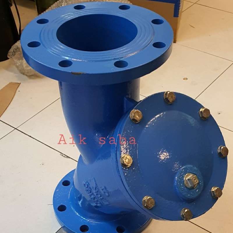 Promo Y Strainer Cast Iron Flange Jis 10k 5 Inch Dn 100 Diskon 23% Di ...