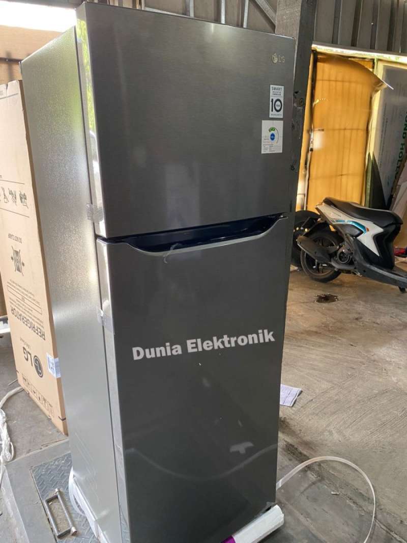 Promo Lg Kulkas 2 Pintu 202 Liter Gnb 202 Sqib Garansi 10 Th Smart ...