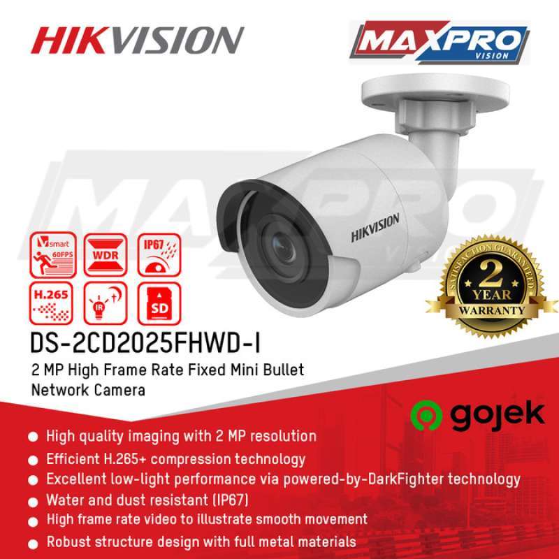 Promo Ip Camera Ds-2cd2025fhwd-i Dark Fighter Diskon 23% Di Seller Tuplens Store - Cengkareng ...