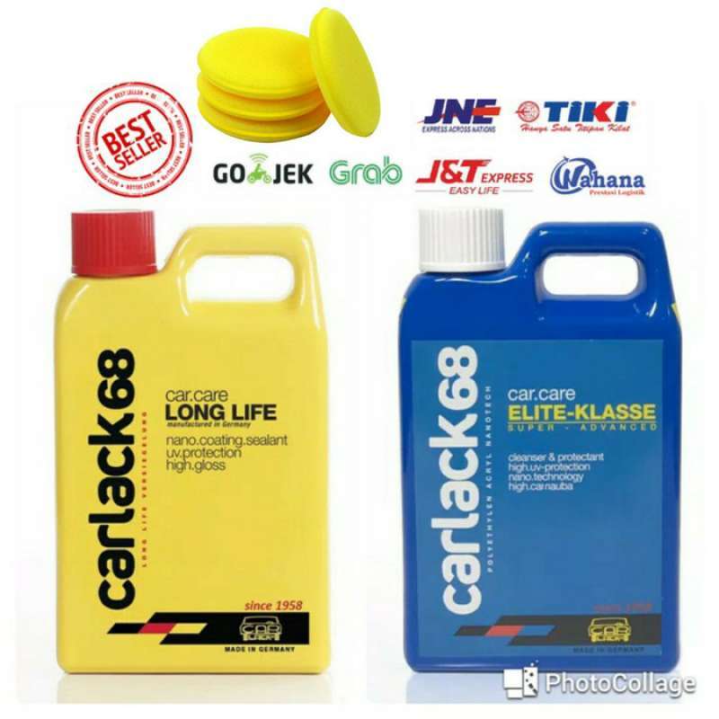 Promo Paket Carlack 68 Elite Klasse Dan Carlack Long Life Nano Sealant ...