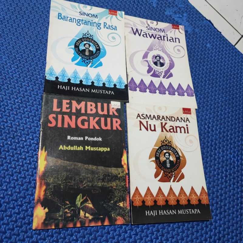 Jual Paket 4 Buku Haji Hasan Mustapa - Sinom Wawarian + Asmaradana Nu ...