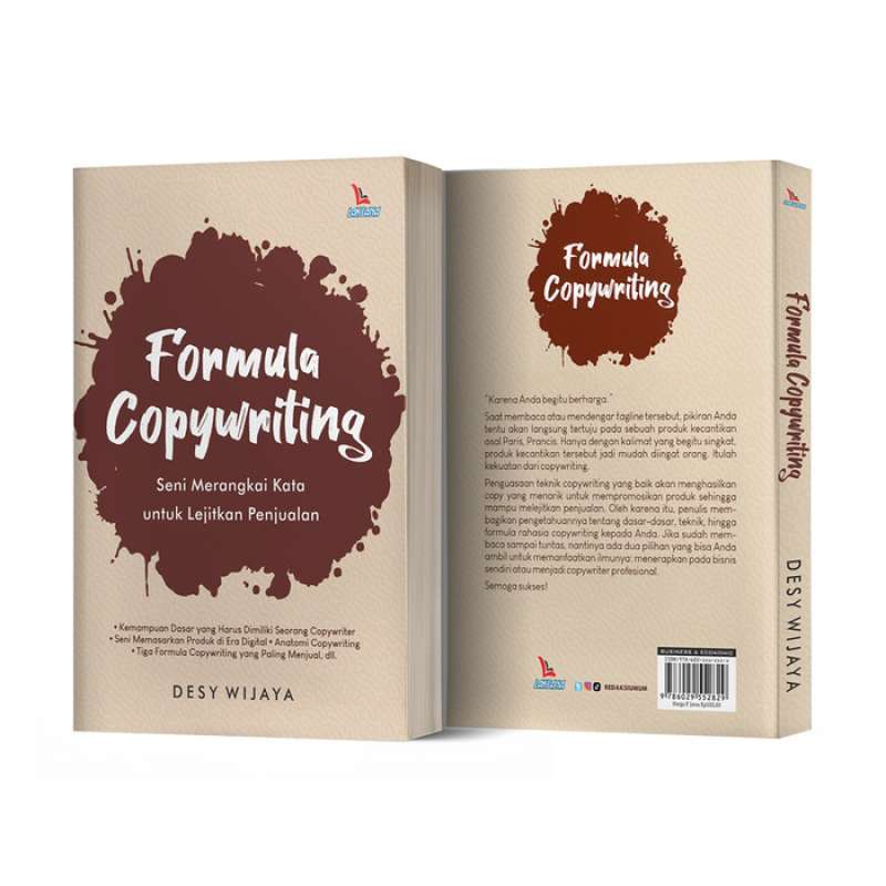Jual Buku Formula Copywriting; Seni Merangkai Kata - Desy Wijaya ...