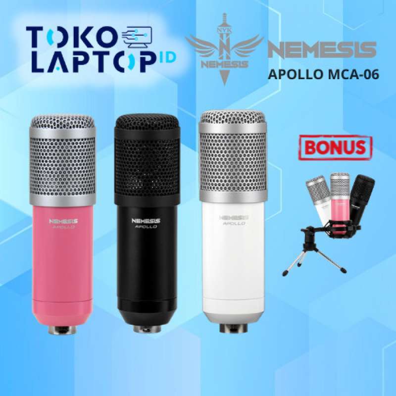 Promo Nyk Nemesis Mca-06 / Mca06 Apollo Condenser Microphone - Hitam ...
