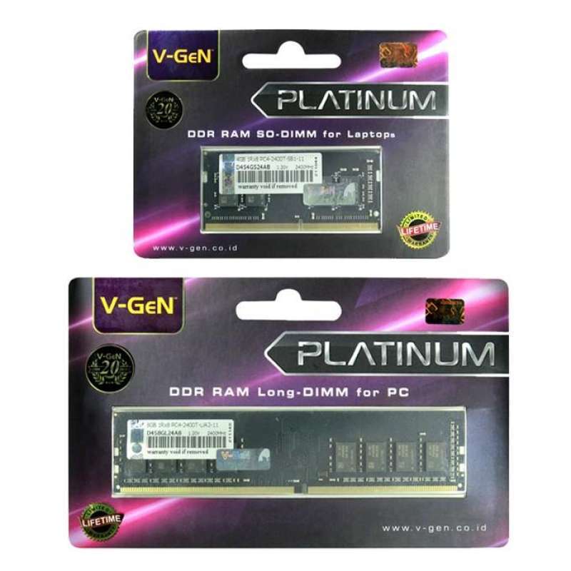 Jual V-gen Ddr4 Pc19200 Platinum Rescue - Ram Pc Dan Laptop Di Seller ...