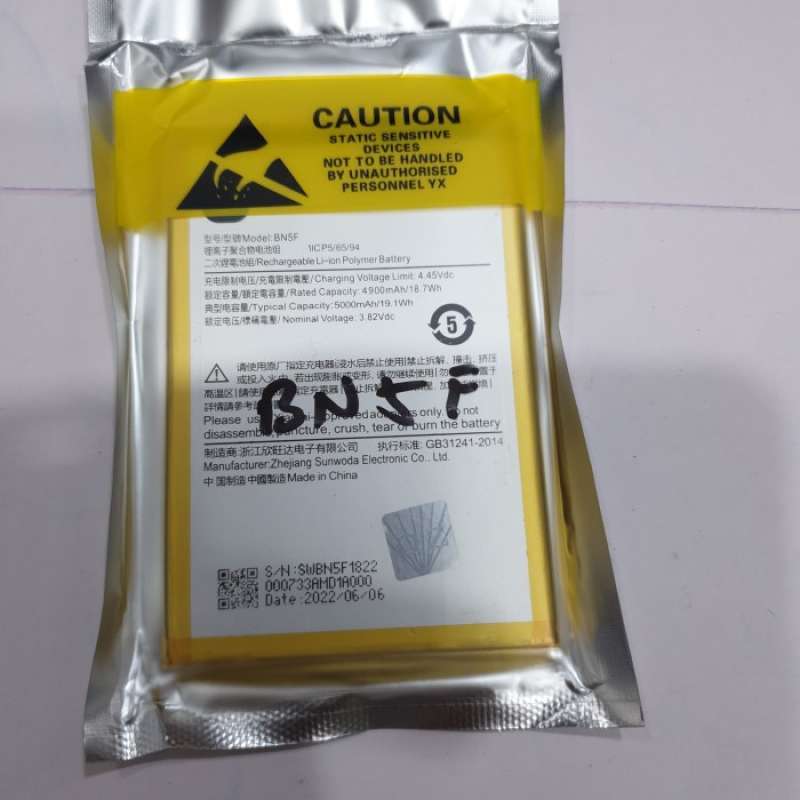 Promo Battery Xiaomi Bn5f Xiaomi Redmi Poco M4 Diskon 23% Di Seller ...