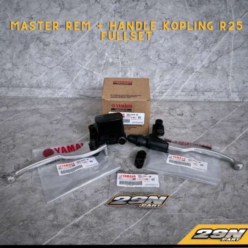 Jual Master Rem Depan R25 Set Handle Rem + Handle Kopling | Original ...