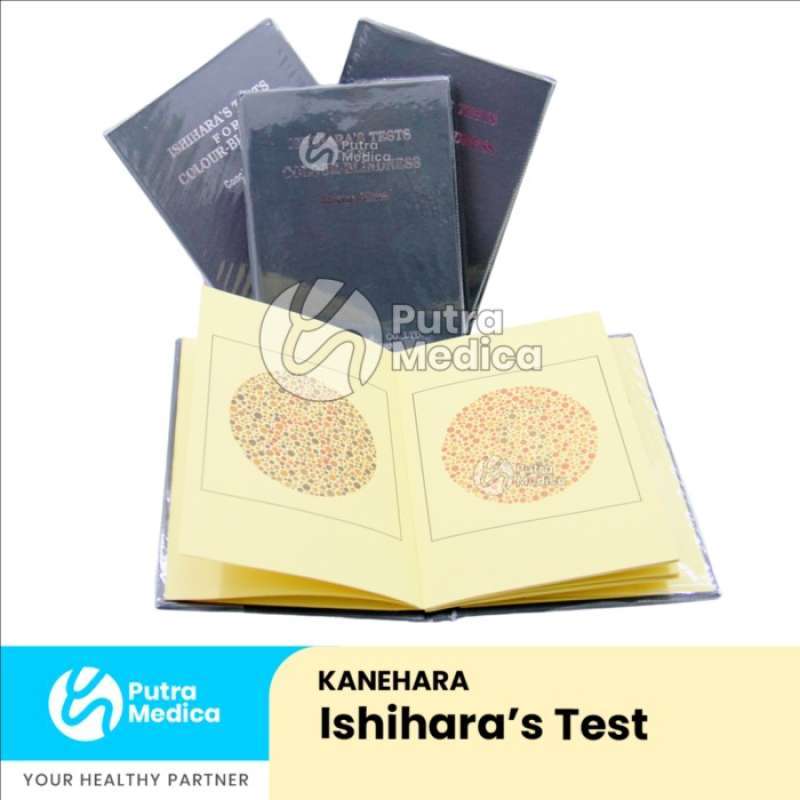 Jual Ishihara Test / Tes Mata Buta Warna / Huruf Tokek / Isihara Di ...