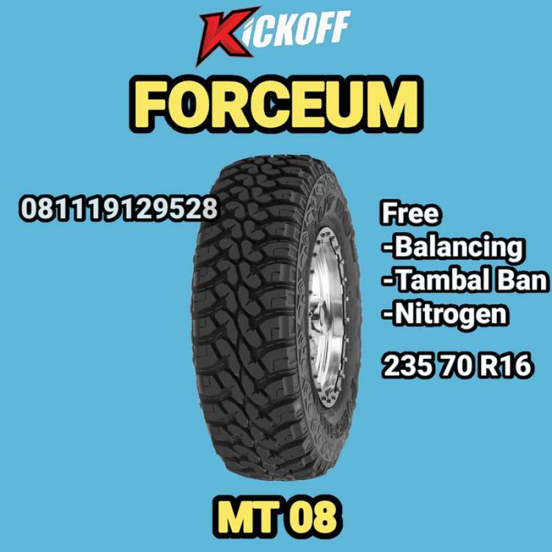 Promo Ban Mobil Offroad Pacul 235 70 Ring 16 Forceum Mt08 Ban Mt R16 ...