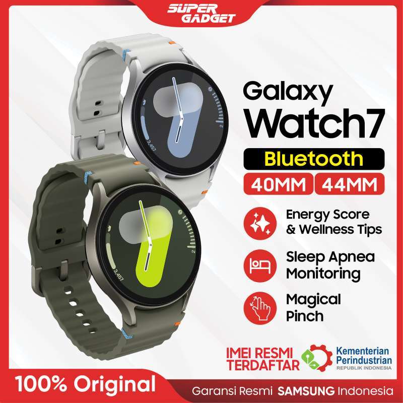Jual Samsung Galaxy Watch 7 40mm 44mm Bluetooth Jam Smartwatch Watch7 ...