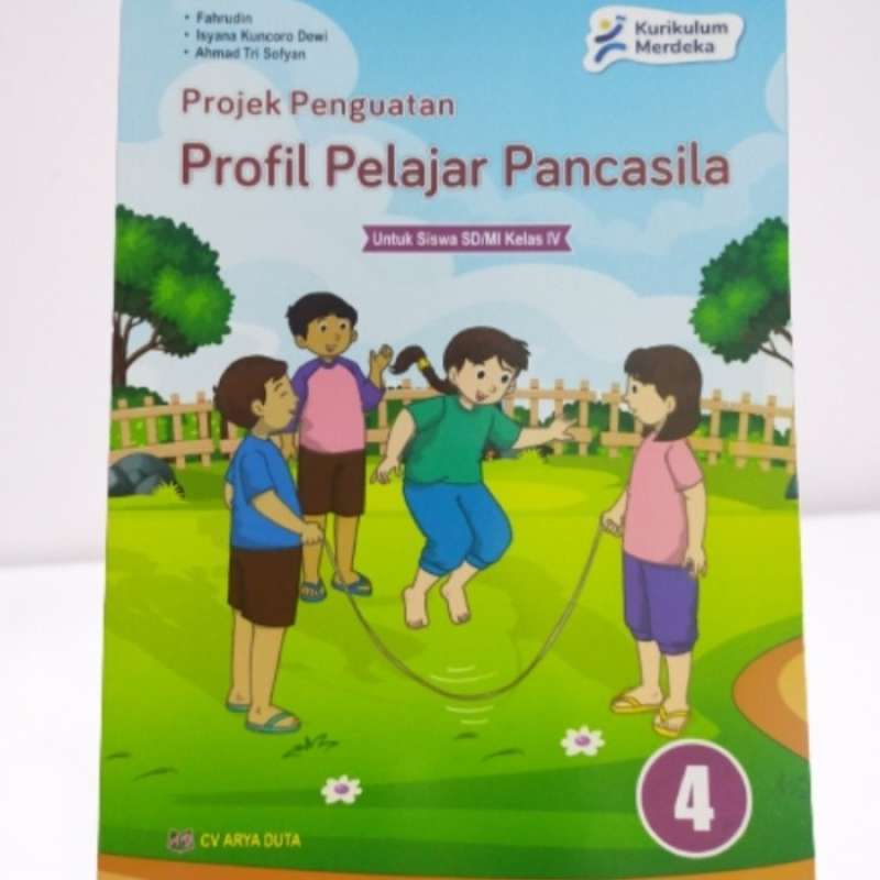 Jual Ori Buku Teks P5 Kurikulum Merdeka Untuk Sd/mi Kelas 4 Arya Duta ...
