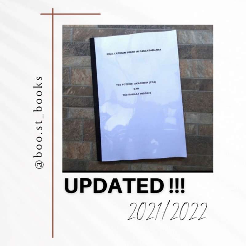Jual Soal Latihan Simak Ui S2 Pascasarjana Tpa Dan Bahasa Inggris Di ... Jual Soal Latihan Simak Ui S2 Pascasarjana Tpa Dan Bahasa Inggris Di ...