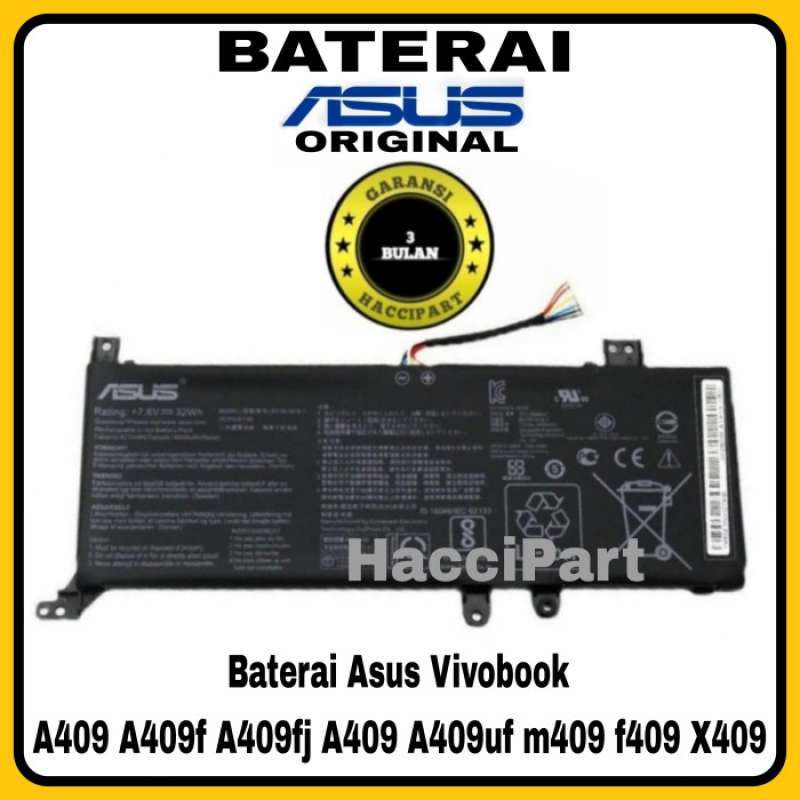 Promo Baterai Vivobook A409 A409f A409fj A409 A409uf M409 F409 Diskon ...