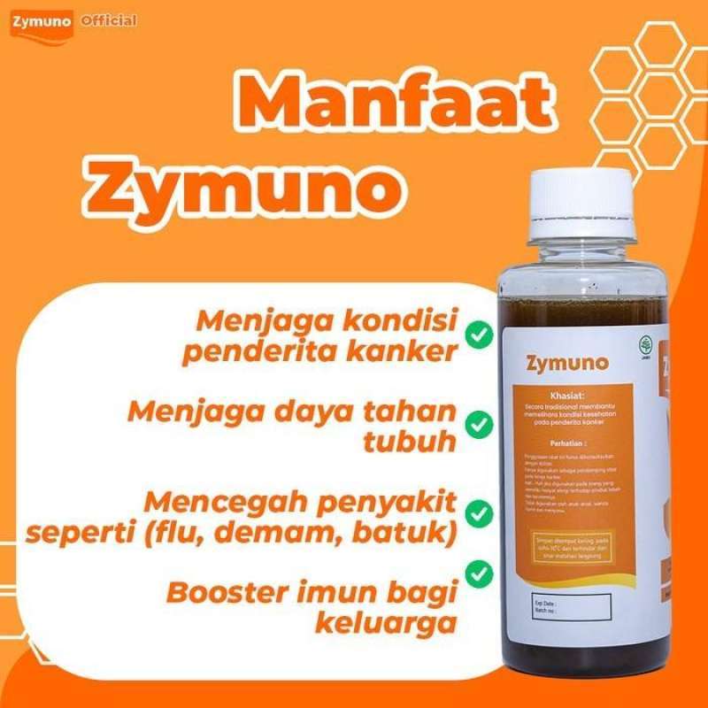 Jual Madu Zymuno Herbal Bebas Kanker Dan Tumor Naikan Imun Tubuh Asli ...