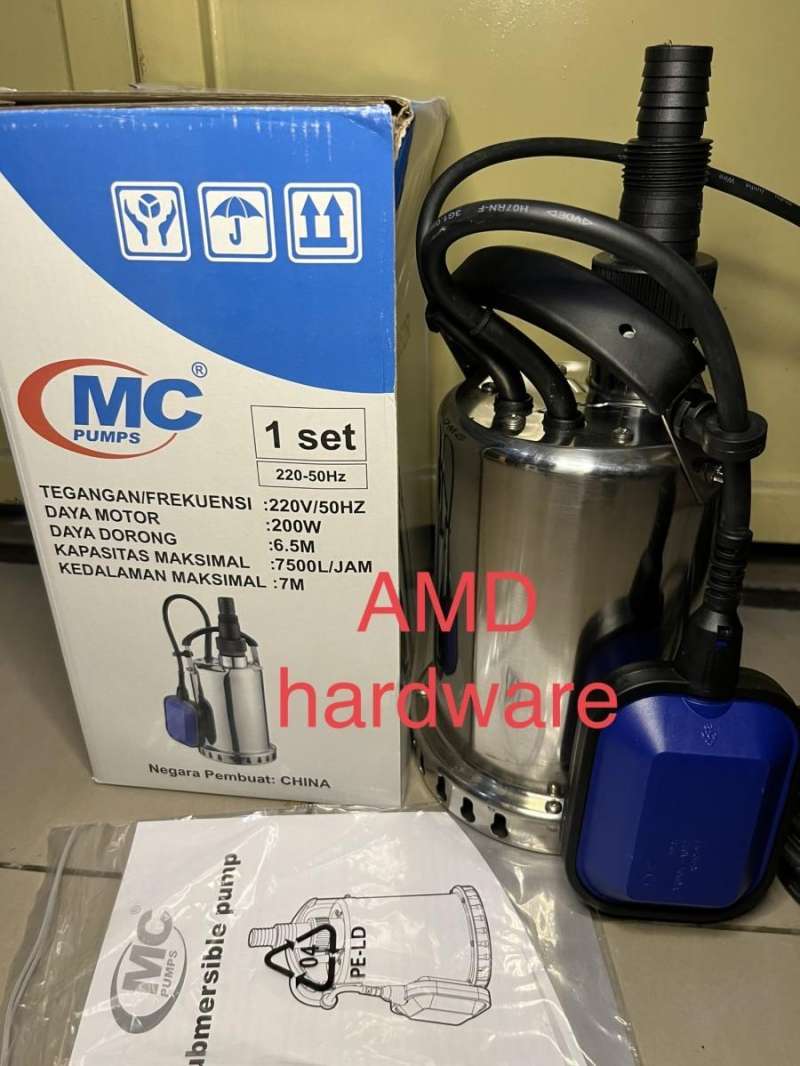 Jual Pompa Celup Stainless / Submersible Water Pump Yamamax Sdv 180 ...