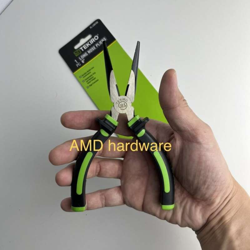 Jual Tang Lancip 6 Inch Tekiro Kapusi Original Japan Long Nose Pliers ...
