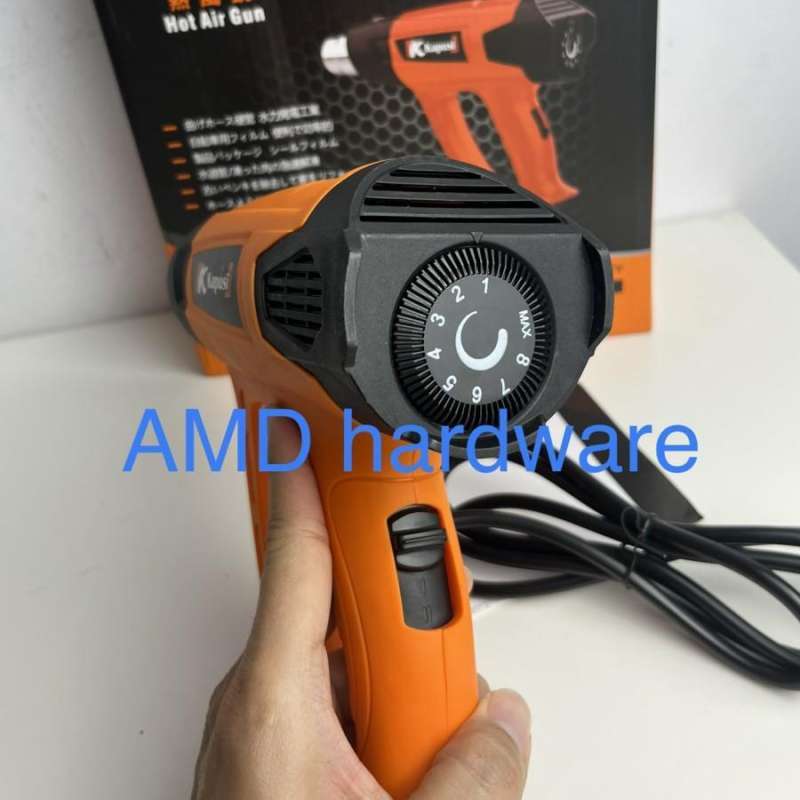 Jual Mesin Pemanas Udara Hot Gun Air Blower Heat Dryer Nagawa Kodenki 2000w - Kapusi 2000w Di ...