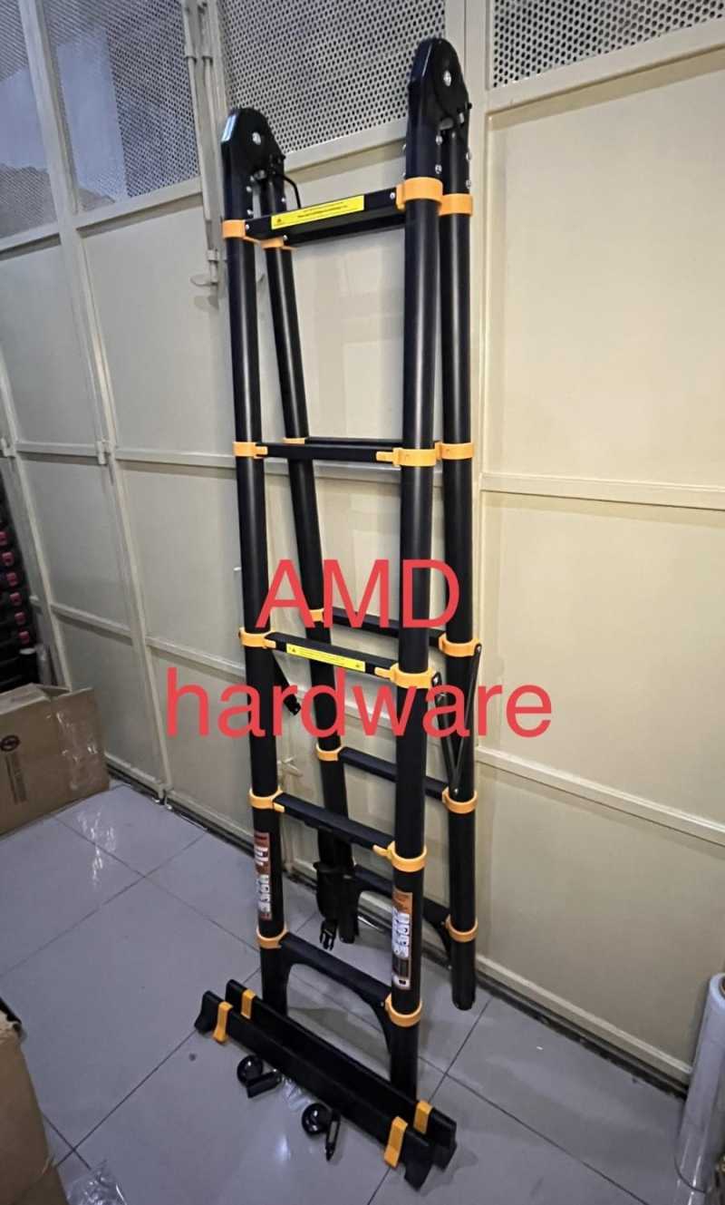 Jual Tangga Double Teleskopik Ladder Telescopic 2,3mx2,3m 2.3meter X 2. ...