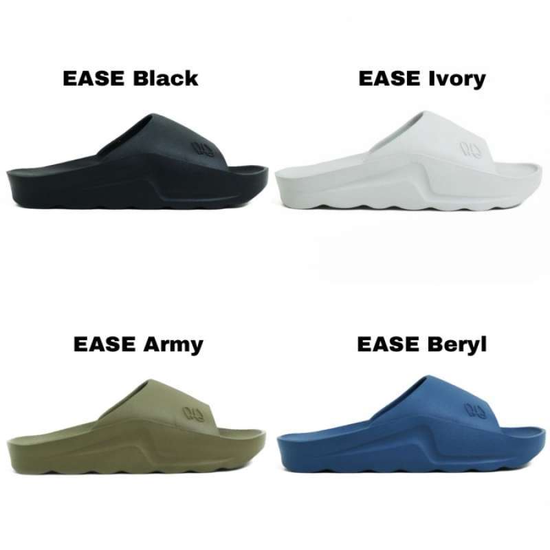 Jual Sandal Slide Patrobas Ease Black / Army / Beryl / Ivory Original ...