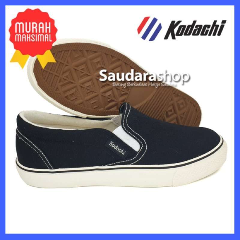 Jual Kodachi Slipon Putih / Kodachi Slipon White / Kodachi All White Di ...