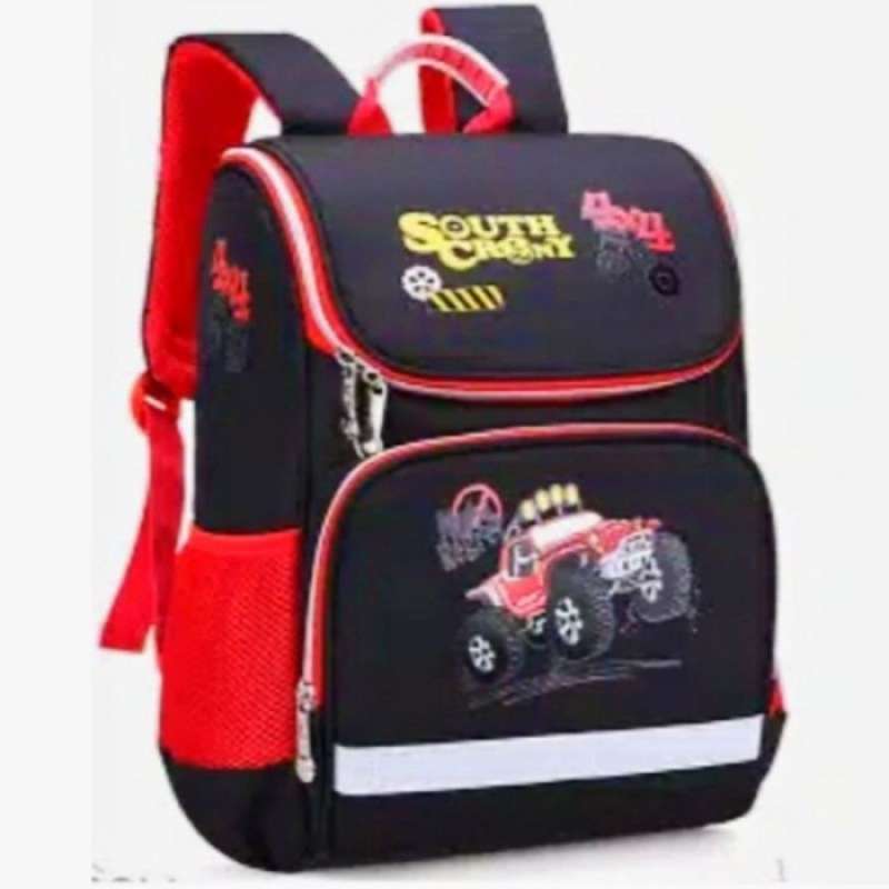 Promo Tas Ransel Anak Sekolah Paud Tk Laki Laki Gambar Mobil Ter ...