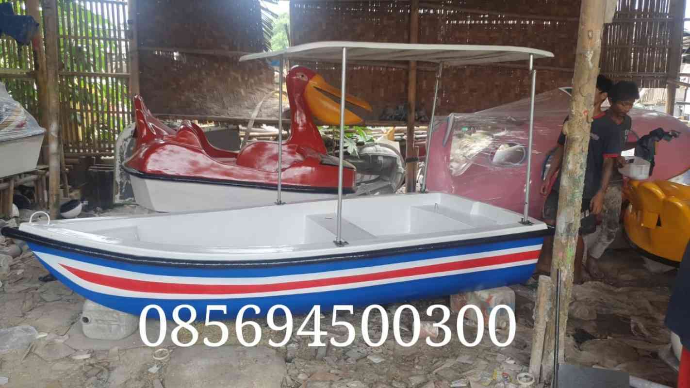 Jual Perahu Fiber/perahu Dayung/sampan Dayung/perahu Kano Duble/perahu ...