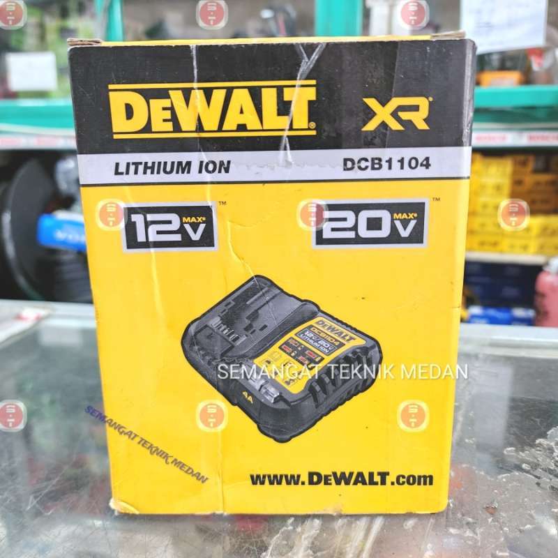 Jual Dcb1104 Charger Baterai Cordless Battery 12v 18v 20v Xr 4ah Dewalt ...