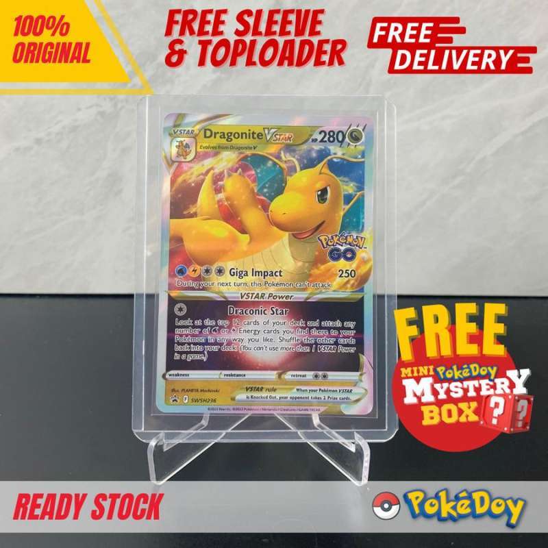 Jual Dragonite Vstar Swsh236 Promo Pokemon Sword & Shield Tcg English ...