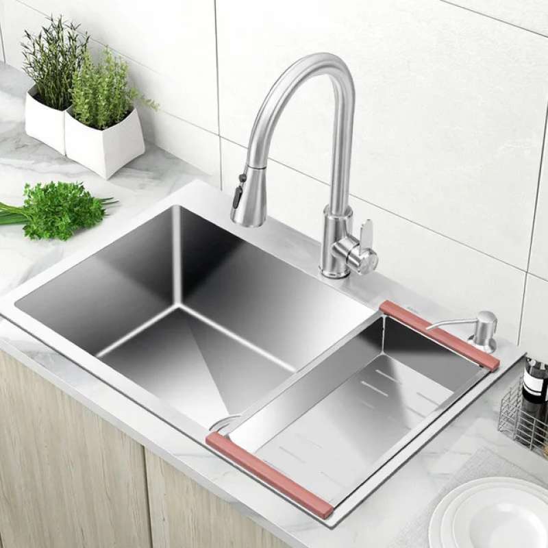 Promo Kitchen Sink Minimalis Bak Cuci Piring 1 Lubang 5040 Stainless ...