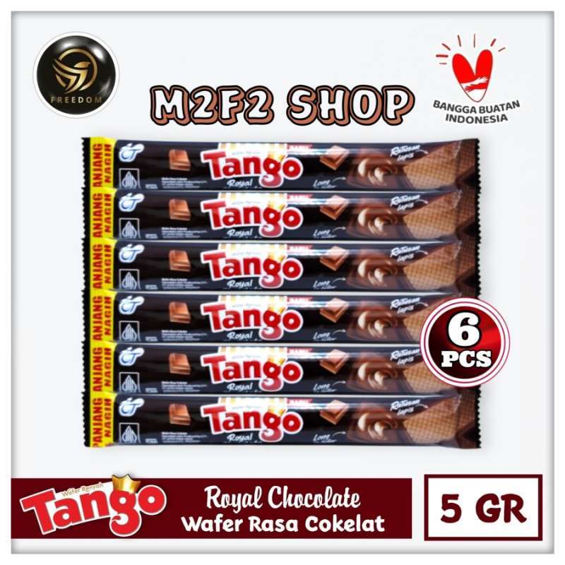 Promo Tango Wafer Royal Chocolate Stick | Krim Cokelat Stik - 5 Gr ...