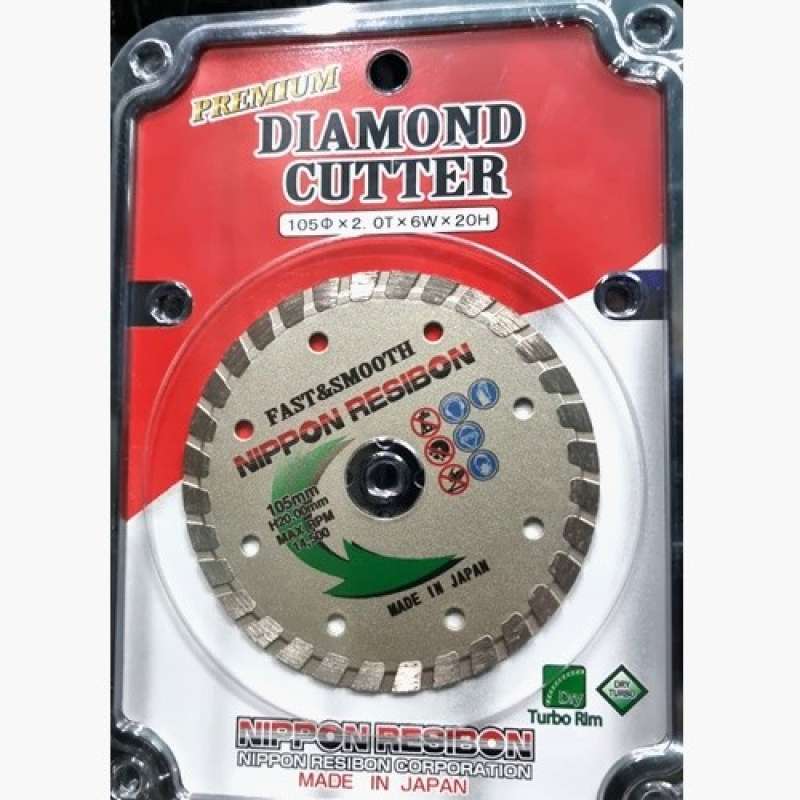Promo Diamond Wheel Pisau Potong Keramik Nippon Resibon Turbo Diskon 23 ...