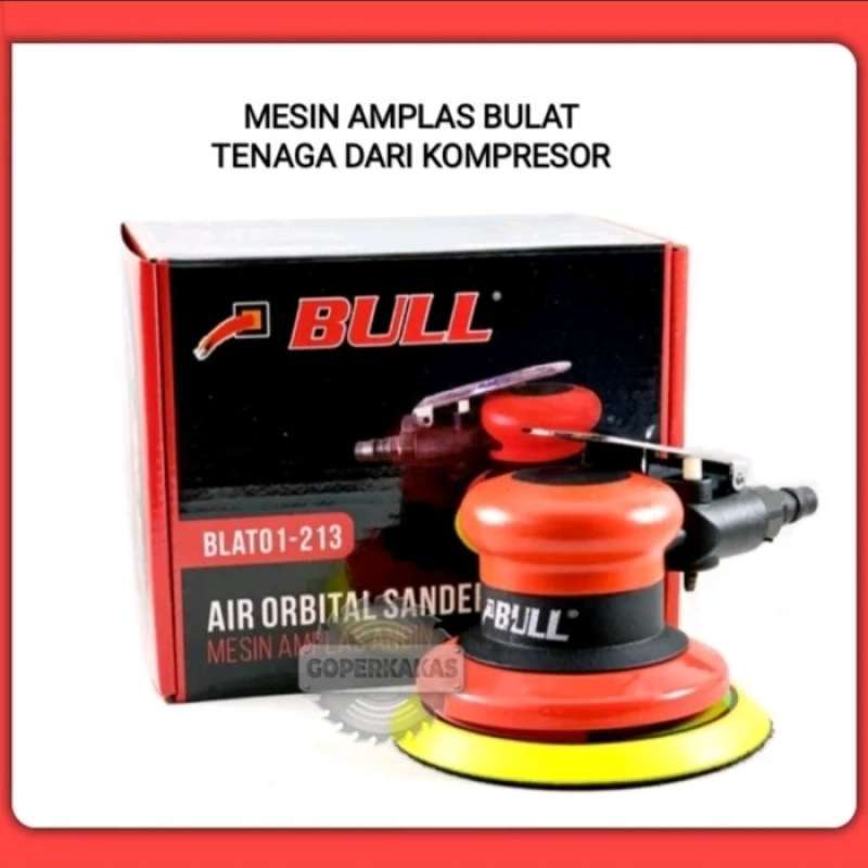 Promo Bull Air Orbital Sander Mesin Amplas Anginmesin Poliser Angin ...